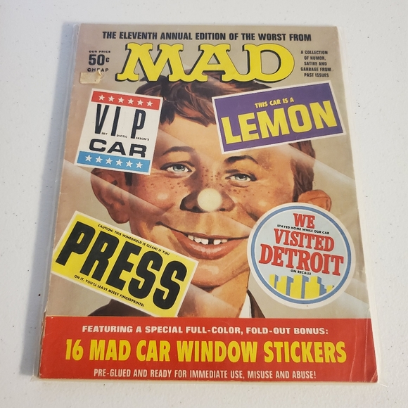 Mad | Other | Mad Magazine Special 1 Worst From Mad With Window ...